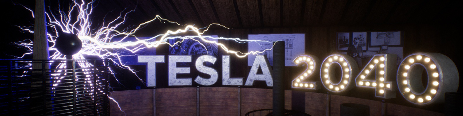 Tesla 2040 | Ранние прототипы были сделаны на Unity, однако, оценив все ...
