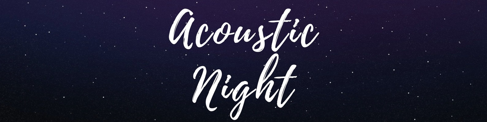 Acoustic Night | EST. 2025 | ВКонтакте